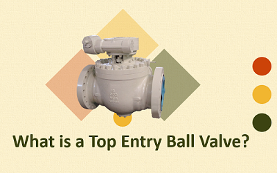 What is a top entry ball valve?